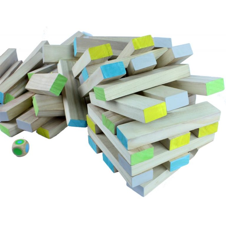 Location jenga géant - Jeu de la tour XXL - Clauday Evénements